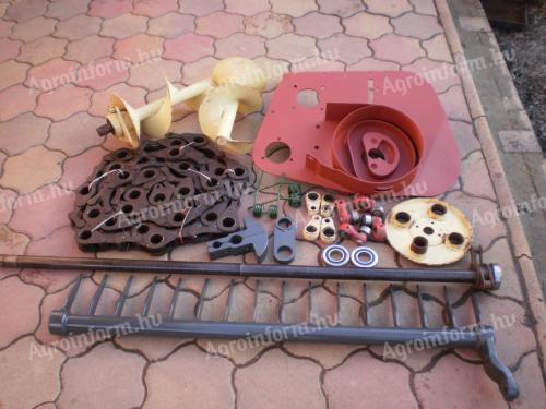 KRONE KR130 és KR160 bálázóhoz 1,8 m-es rendfelszedő és pótrészei ...