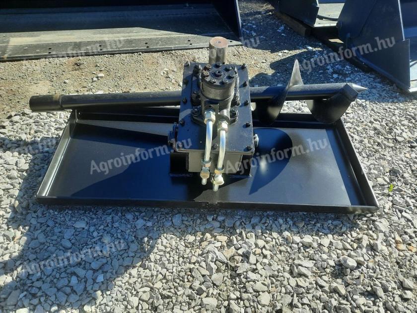 Talajfúró adapter csúszókormányzású rakodóra/minikotróra - Heves vármegye 3373 Besenyőtelek ...