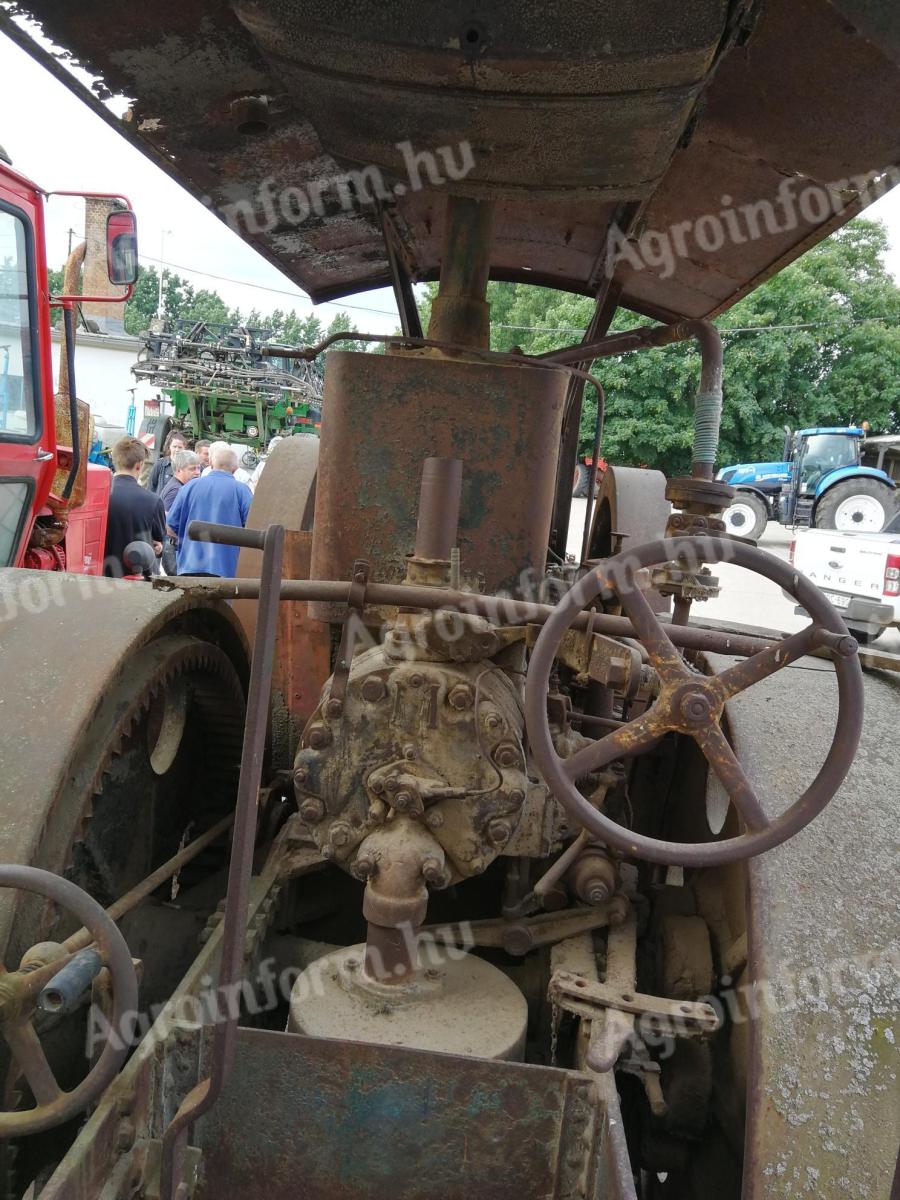 Eladó Hoffher egyhengeres dízelmotoros úthenger, 1909-es gyártású ...