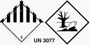 ADR - UN 3077 big bag zsák veszélyes hulladékhoz, tetőpalához, olajos ...