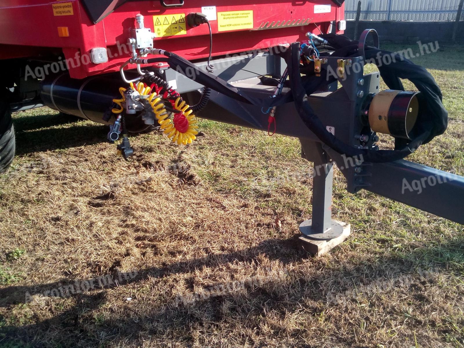 Metal-Fach trágyaszóró N272/2, 14 tonna kapacitású szervestrágyaszóró ...