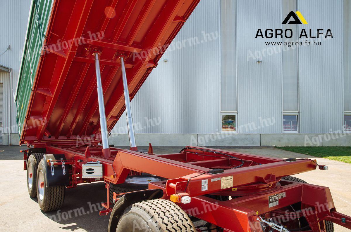 Farmtech DDK 2400 háromtengelyes pótkocsi (27 t), készletről - Vas ...
