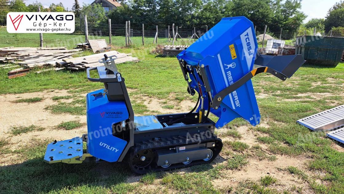 HERNYÓTALPAS MINI DÖMPER - MOTOROS TALICSKA MESSERSI TC85D UTILITY LINE ...