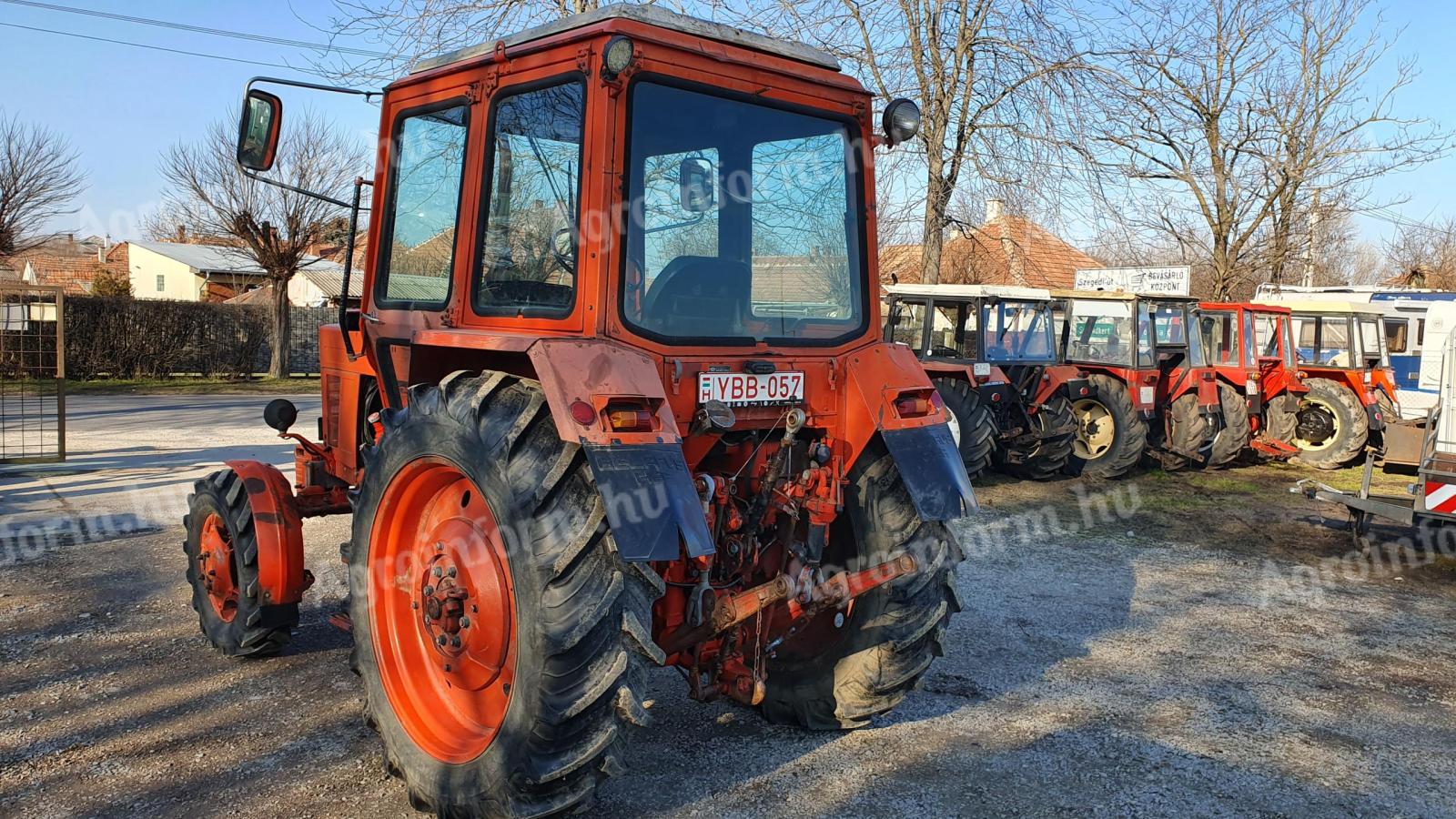 Belarus MTZ 552 - piros rendszám - összkerékhajtás - friss műszaki ...