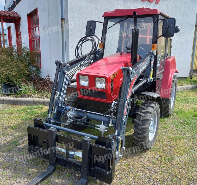 MTZ 320.4 homlokrakodóval - Heves vármegye Gyöngyös (Mátrafüred ...