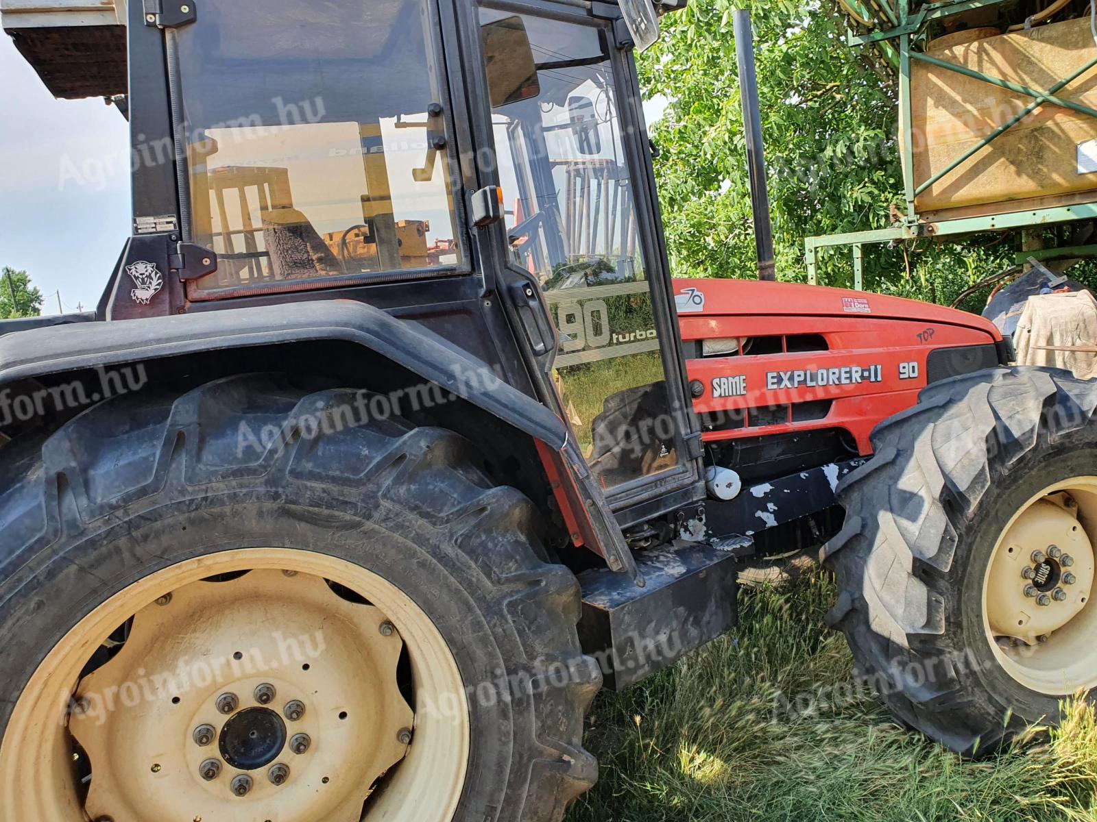 Same explorer 90le traktor - Szabolcs-Szatmár-Bereg vármegye 4440 Tiszavasvári - Agroinform.hu