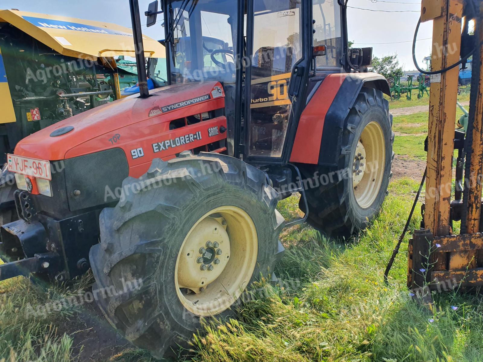 Same explorer 90le traktor - Szabolcs-Szatmár-Bereg vármegye 4440 Tiszavasvári - Agroinform.hu