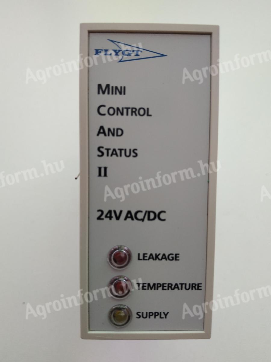 FLYGT MINI CAS II 24V AC/DC szivattyúérzékelő monitor - Szabolcs ...