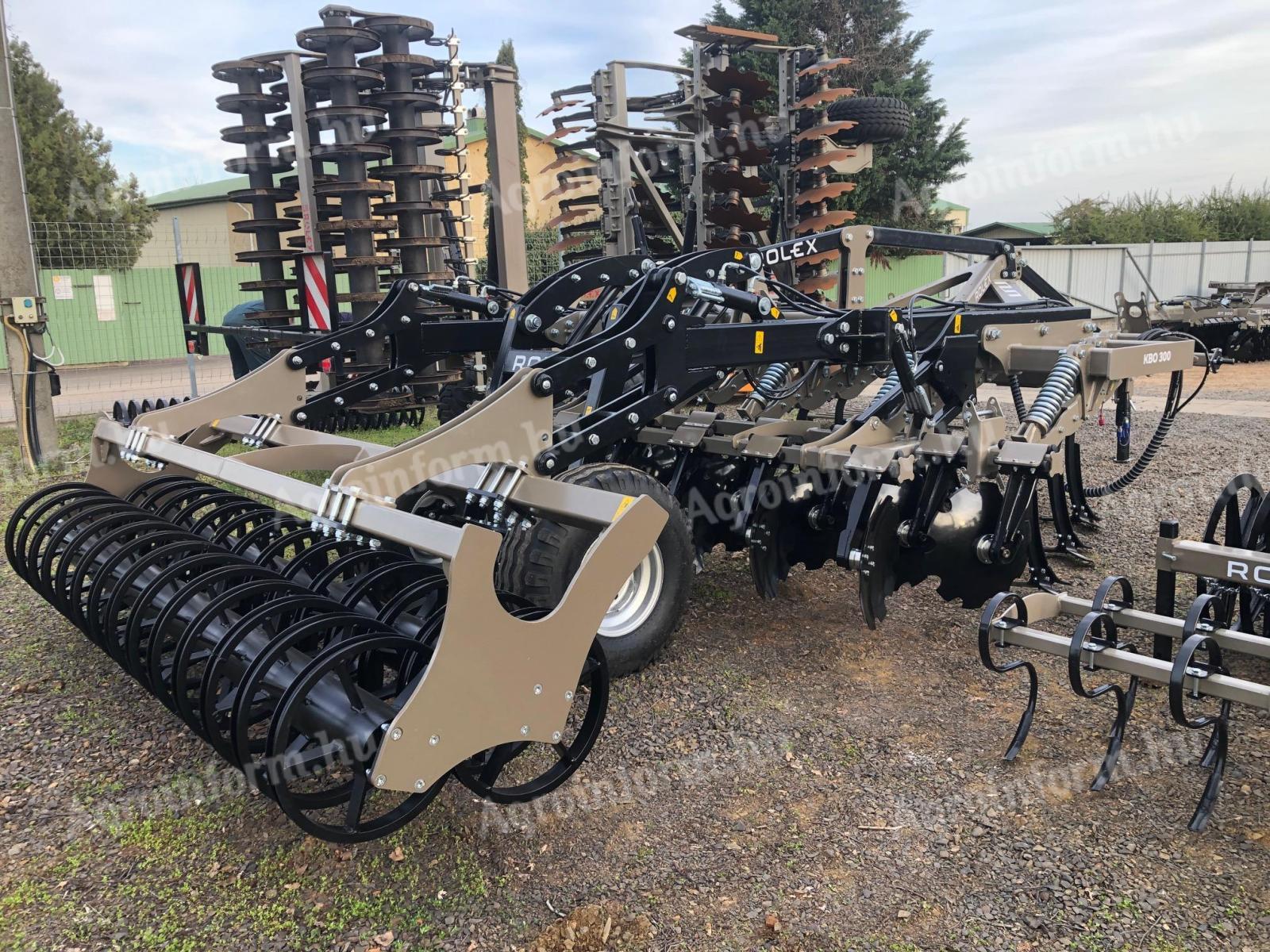 ROL-EX KBO 300 Exclusive félig függesztett No-till kultivátor - Szabolcs-Szatmár-Bereg vármegye ...
