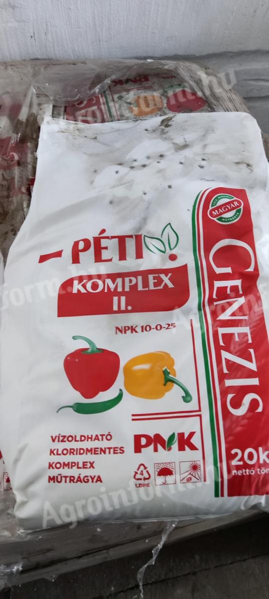 Genezis Péti Komplex műtrágya akció - Bács-Kiskun vármegye 6230 ...
