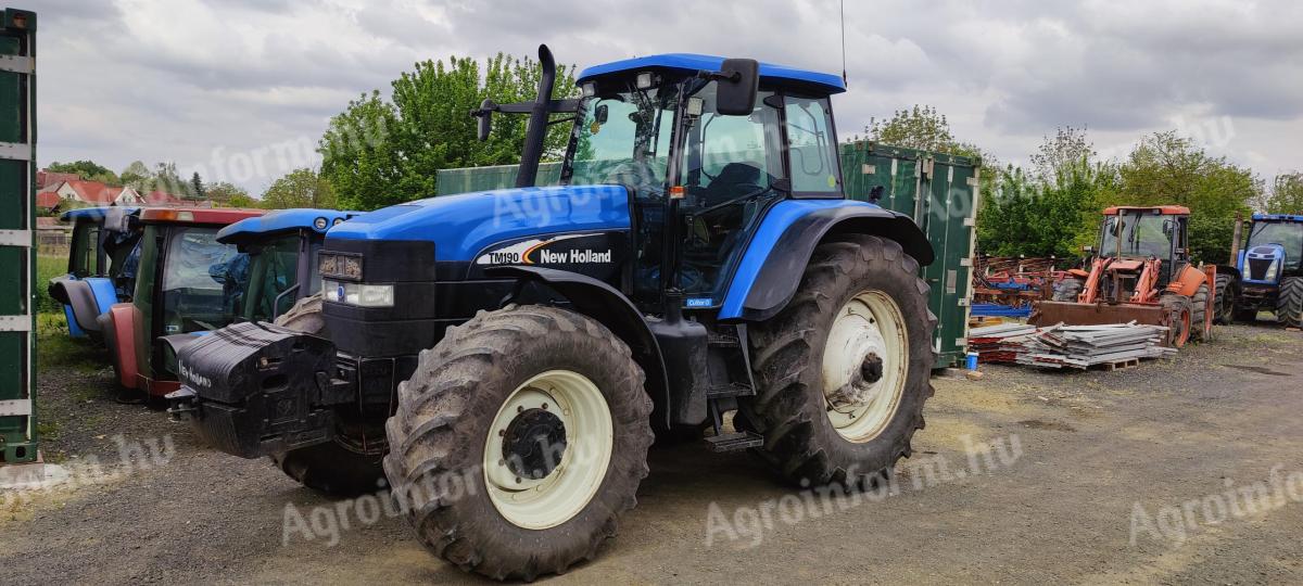 NEW HOLLAND TM190 BONTOTT ALKARÉSZ - Somogy vármegye 7431 Juta ...