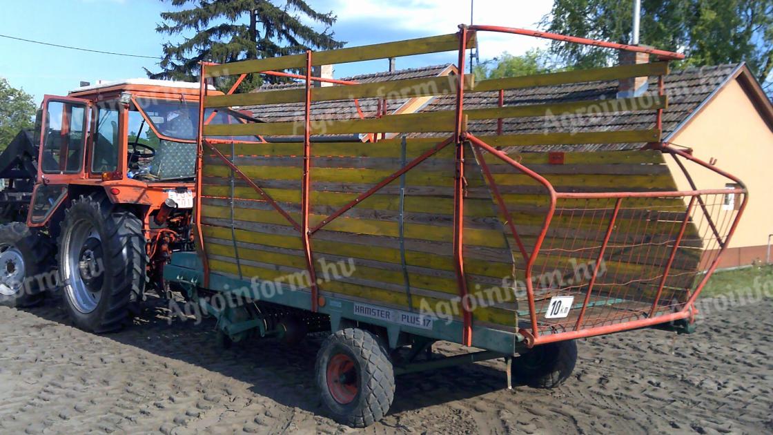 Steyr hamster plus 17 tip 17 köbös hamster rendfelszedő kocsi 4 db ...