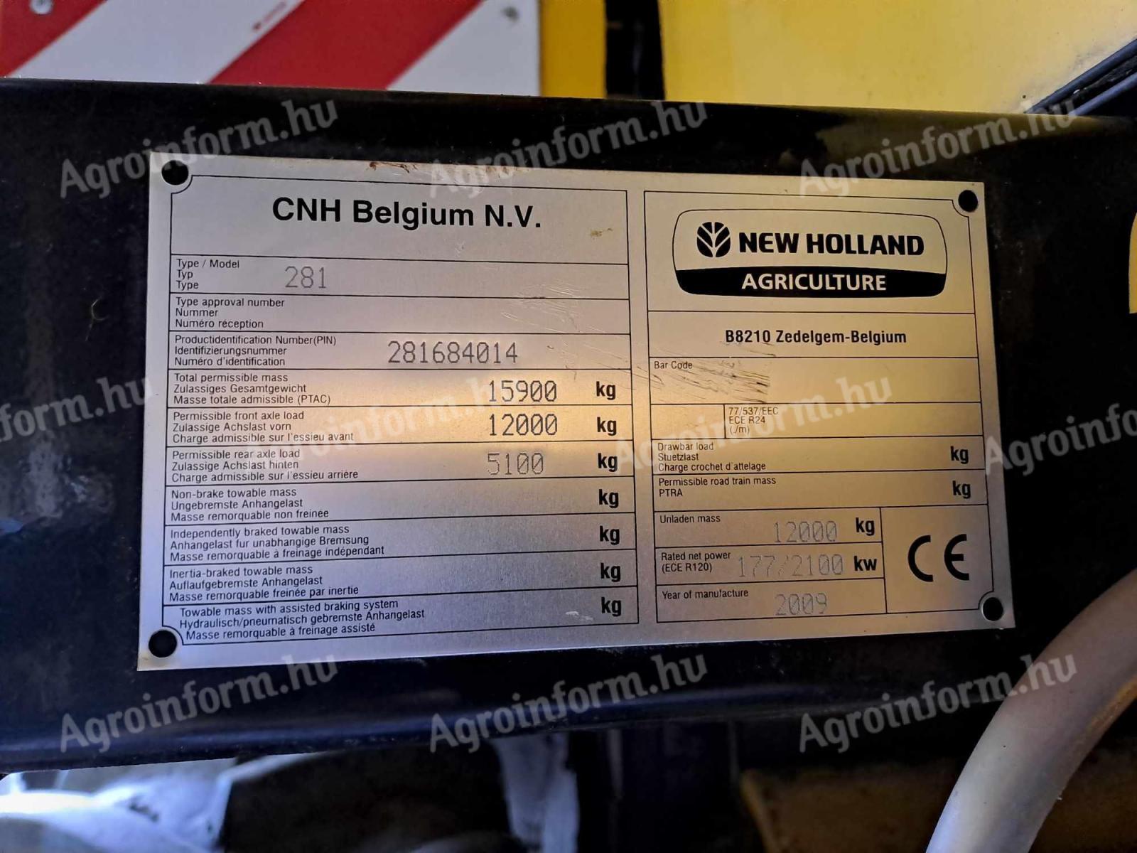 Eladó New Holland kombájn CSX-7040, 2010-es - Borsod-Abaúj Zemplén ...