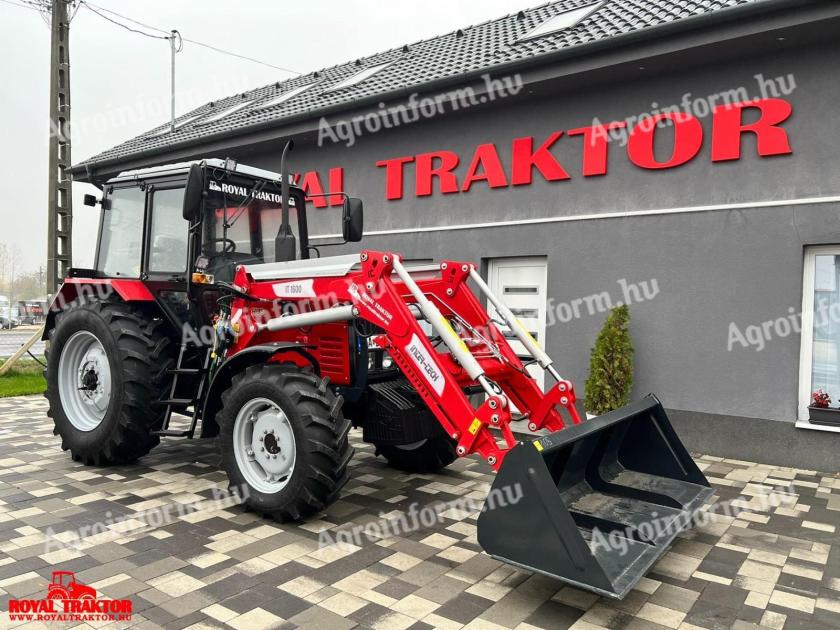 BELARUS MTZ 892 TURBÓS TRAKTOR- HOMLOKRAKODÓVAL - KÉSZLETRŐL - ROYAL ...
