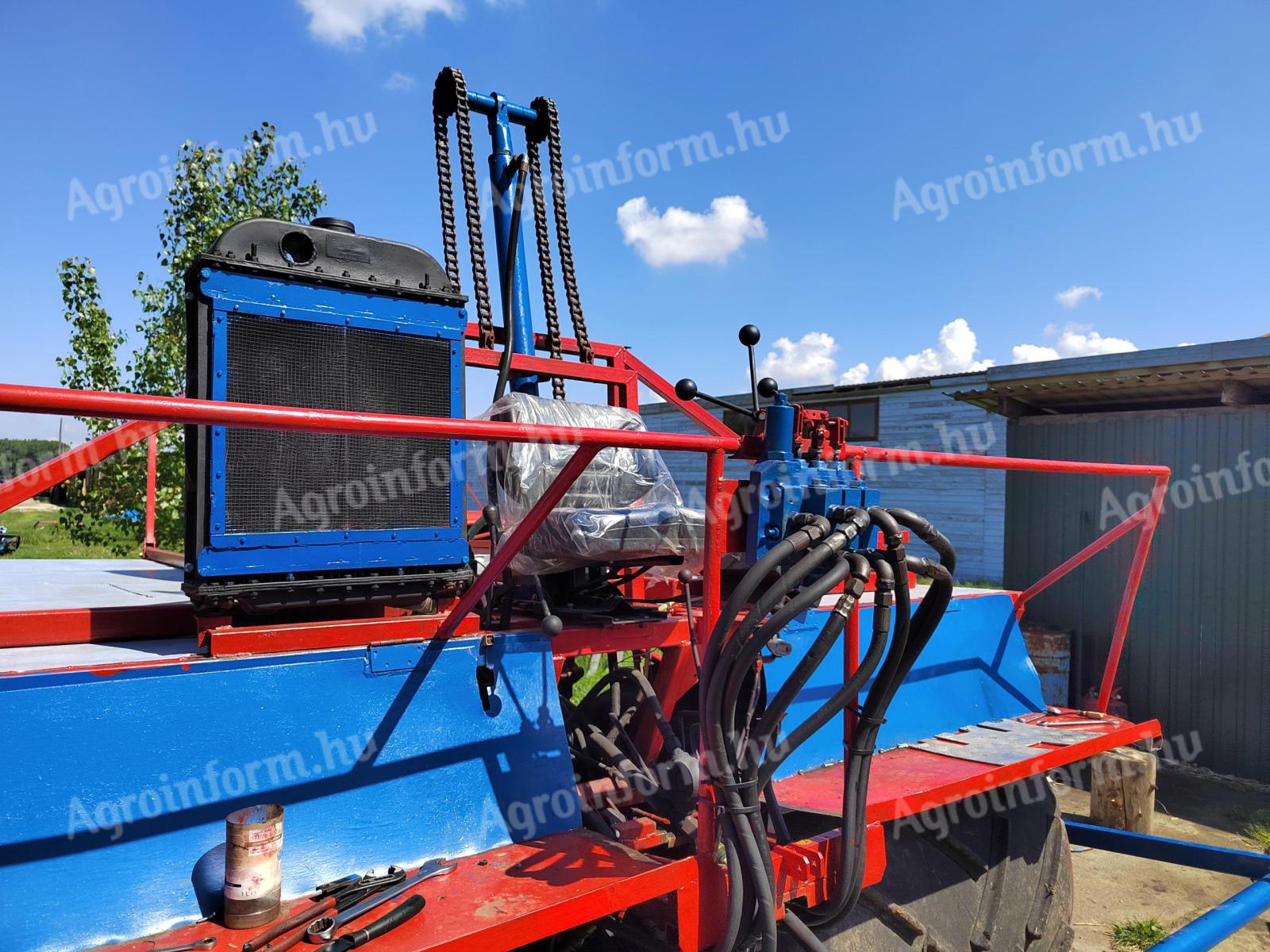 Seiga nádaratógép reed harvester - Hajdú-Bihar vármegye 4220 ...