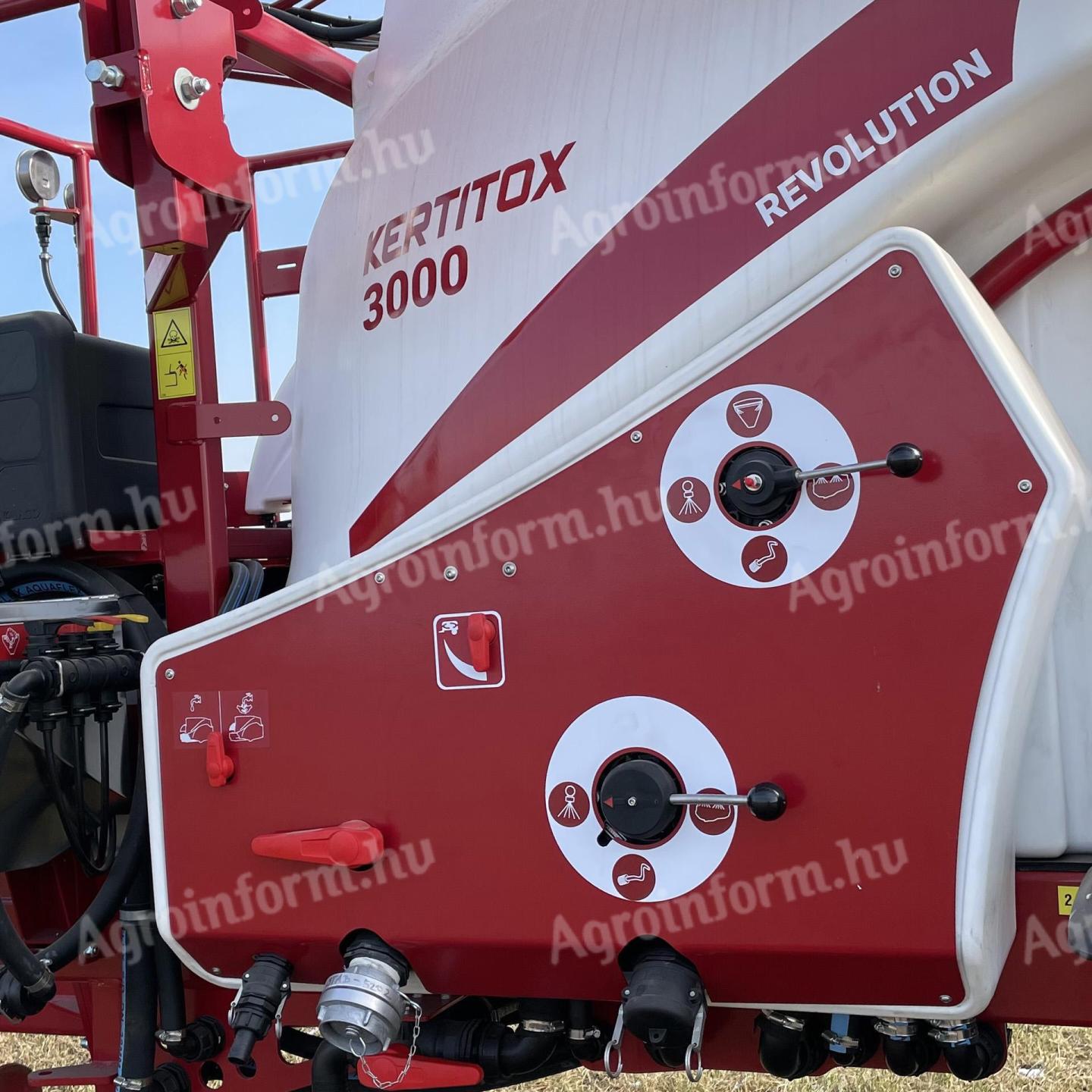 KERTITOX REVOLUTION SZÁNTÓFÖLDI PERMETEZŐ - 3000/24 LÉGZSÁK - LÉGRUGÓ ...