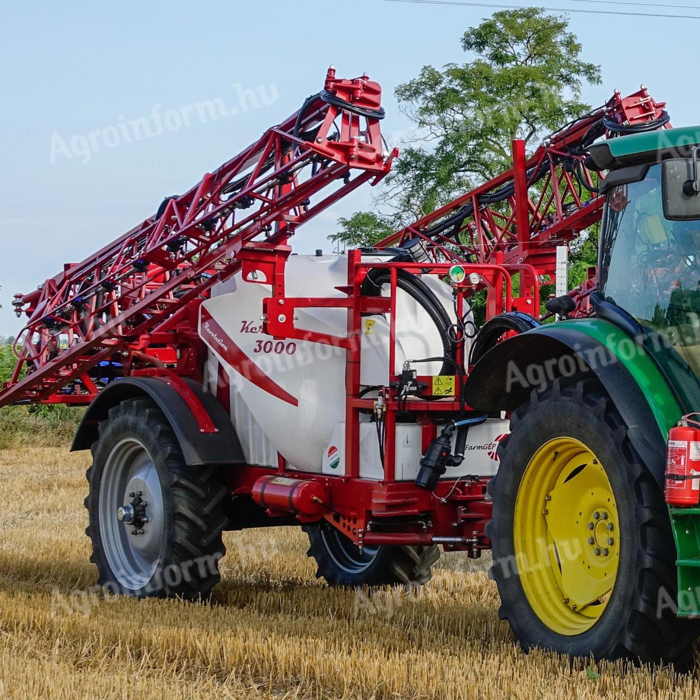 KERTITOX REVOLUTION PERMETEZŐGÉP - 3000 / 24 - LÉGRUGÓ - NYOMKÖVETŐ ...