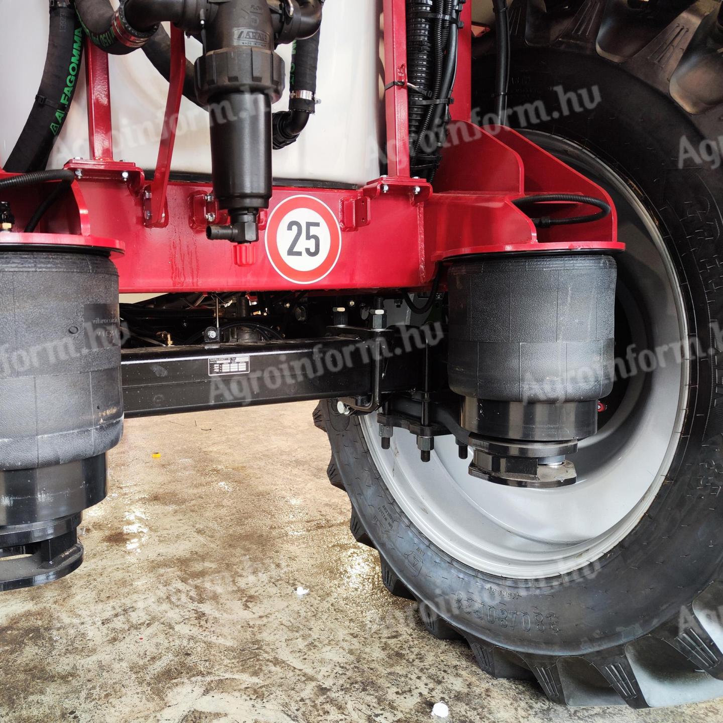 KERTITOX REVOLUTION PERMETEZŐGÉP - 3000 / 24 - LÉGRUGÓ - NYOMKÖVETŐ ...