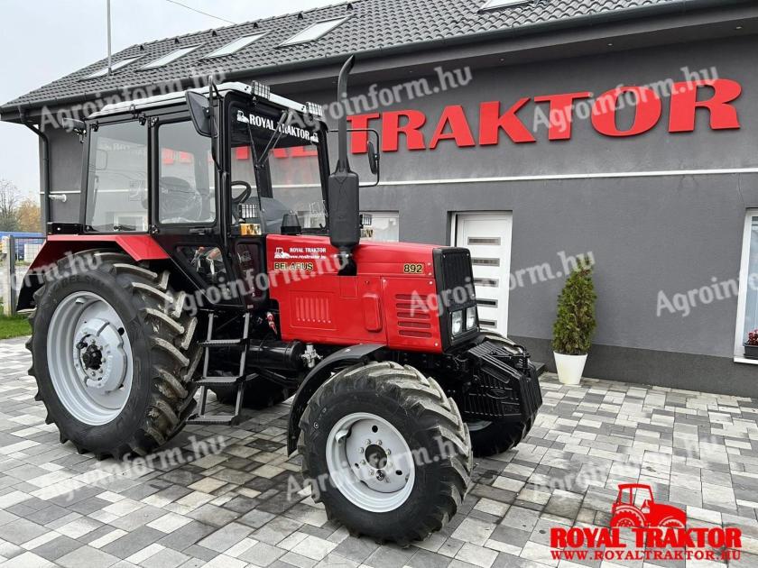 BELARUS MTZ 892.2 TURBÓS TRAKTOR - RAKTÁRKÉSZLETRŐL - LÍINGRE 3% ...