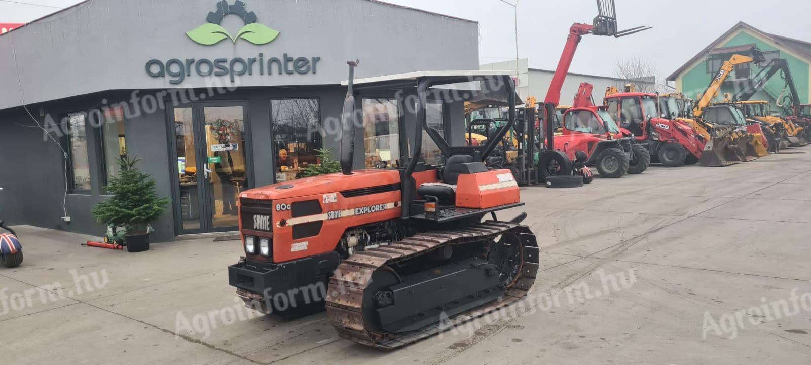 Same Explorer 80 CHD lánctalpas traktor - Hajdú-Bihar vármegye 4115 Ártánd - Agroinform.hu