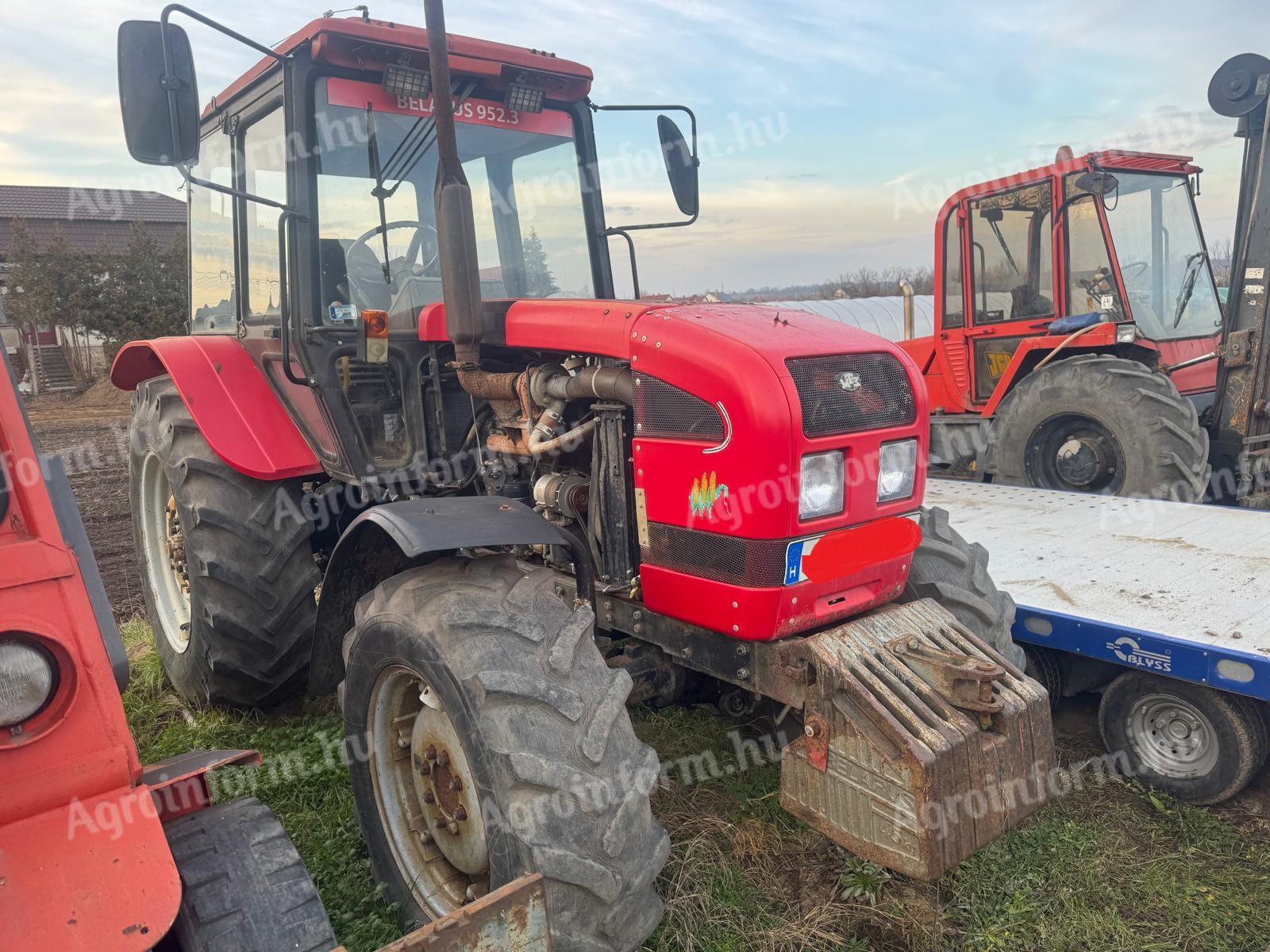 MTZ 952.3 TRAKTOR - Pest vármegye 2192 Hévízgyörk - Agroinform.hu