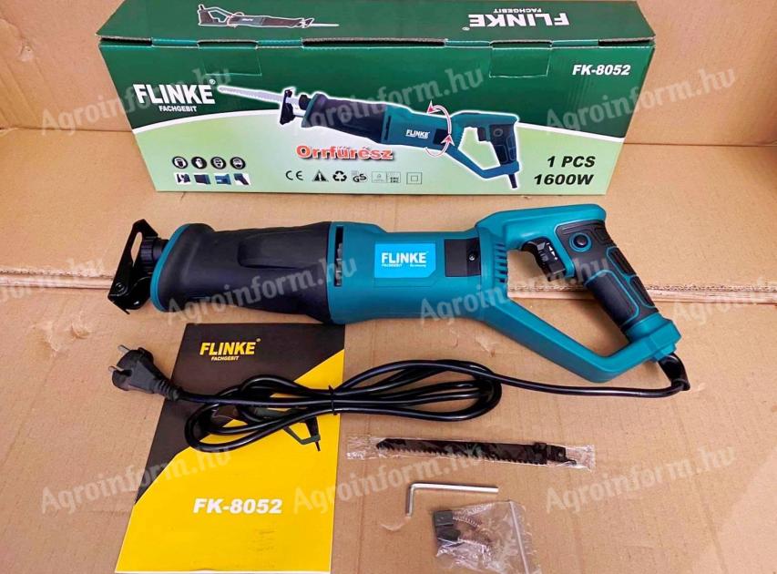 Elektromos orrfűrész, csontfűrész, szablyafűrész, kardfűrész, 1600 W ...