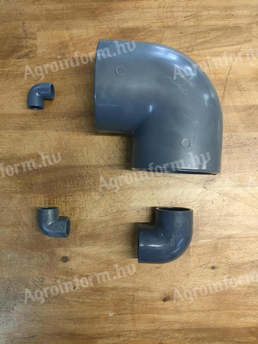Nyomó PVC csövek és idomjaik mindenféle méretben 20-110 mm-ig - Pest ...