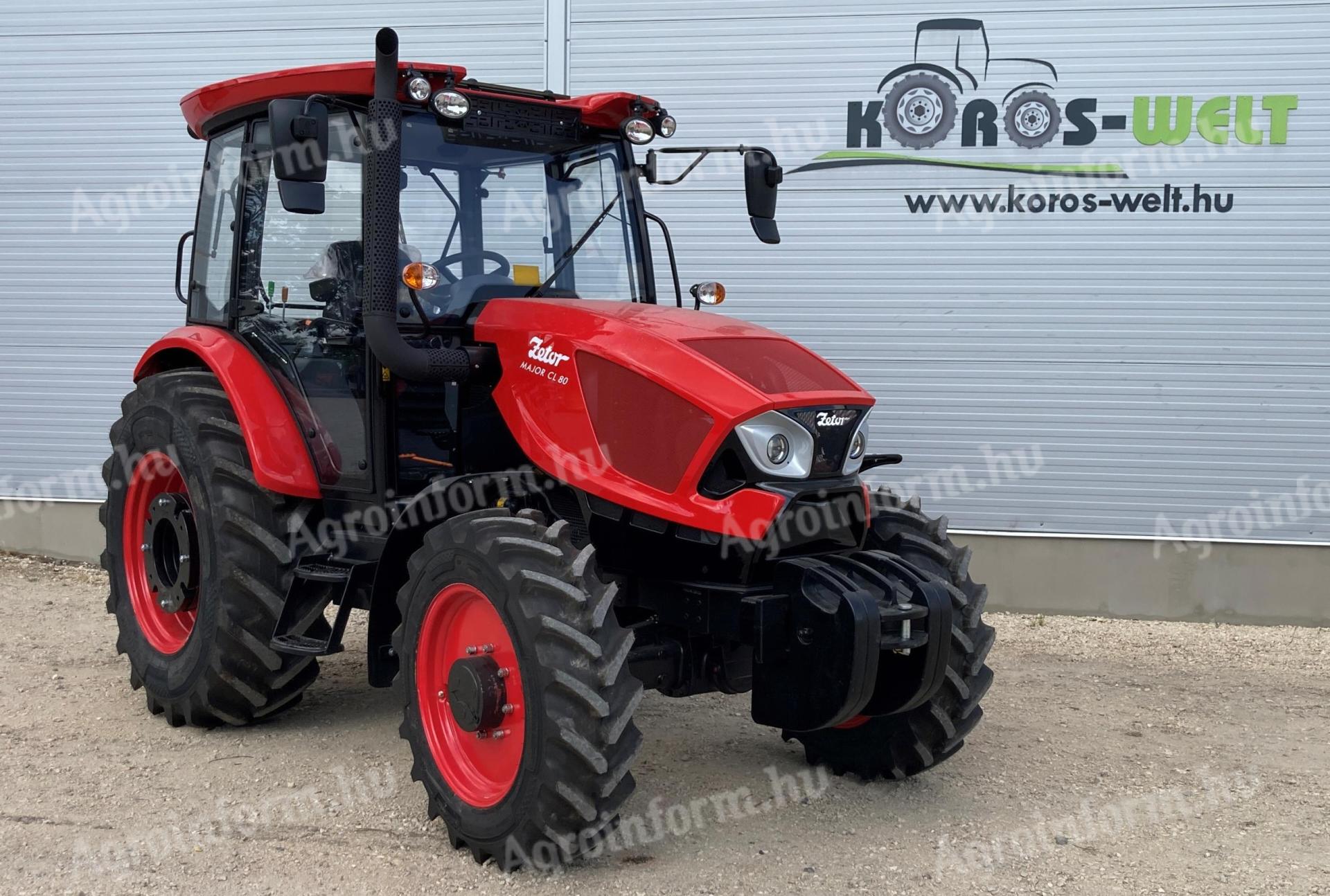 Zetor Major CL80 traktor kertészeti pályázatba - Bács-Kiskun vármegye ...