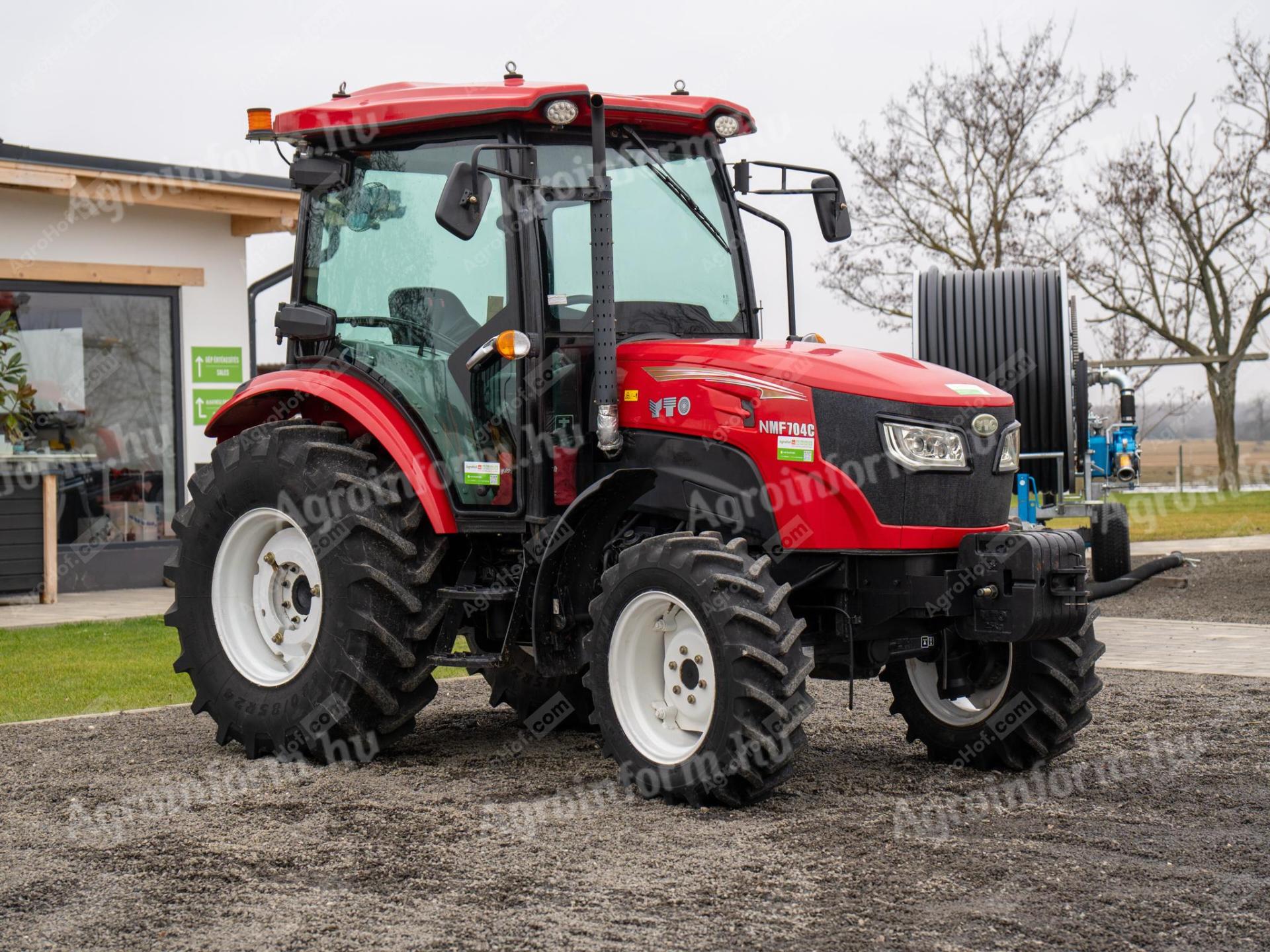 YTO Traktor 70 lóerős (kabinnal) / YTO NMF704C - Bács-Kiskun vármegye 6064 Tiszaug - Agroinform.hu