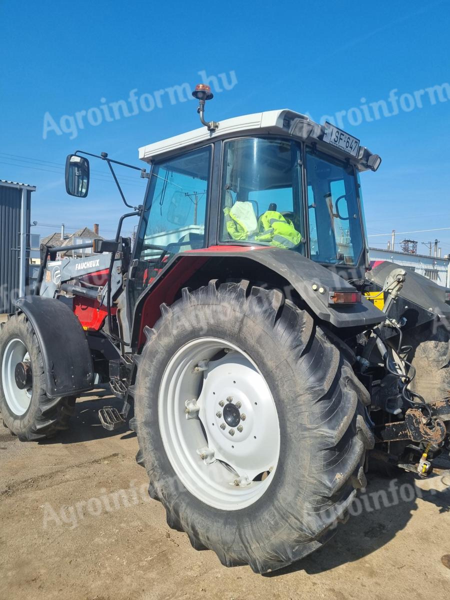 Massey Ferguson 6290 traktor homlokrakodóval - Jász-Nagykun-Szolnok ...
