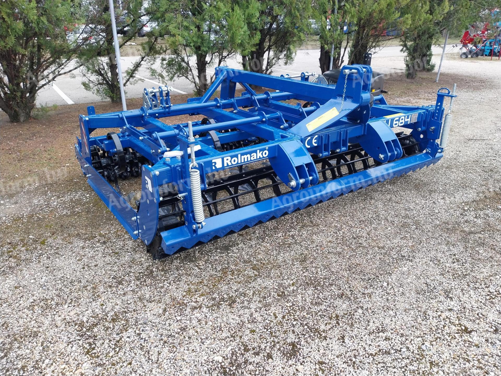 Rolmako U 684 SX 3 m kompaktor Crosskill záróhengerrel - Győr-Moson ...