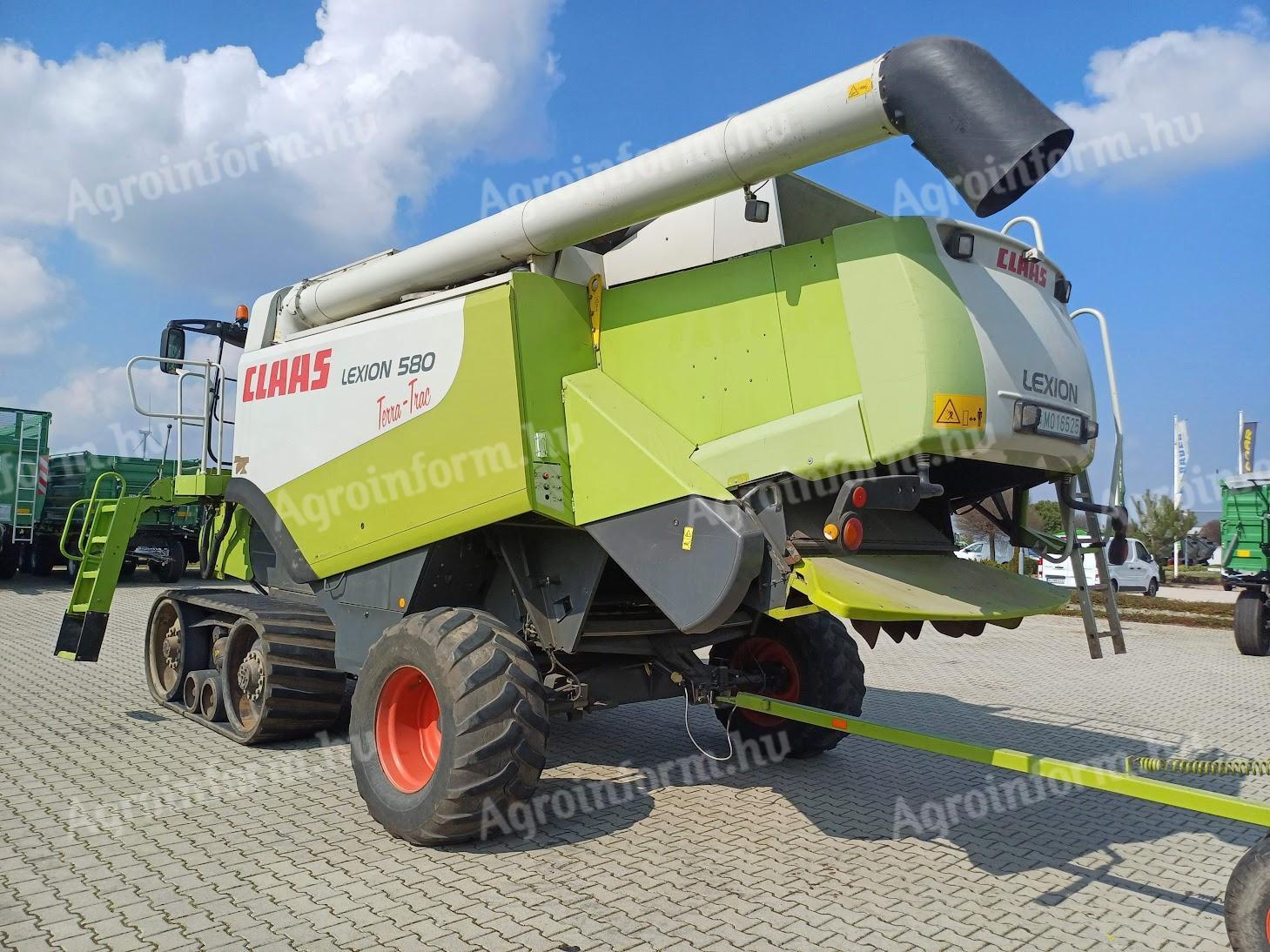 Claas Lexion 580 TT - Komárom-Esztergom vármegye 2941 Ács - Agroinform.hu