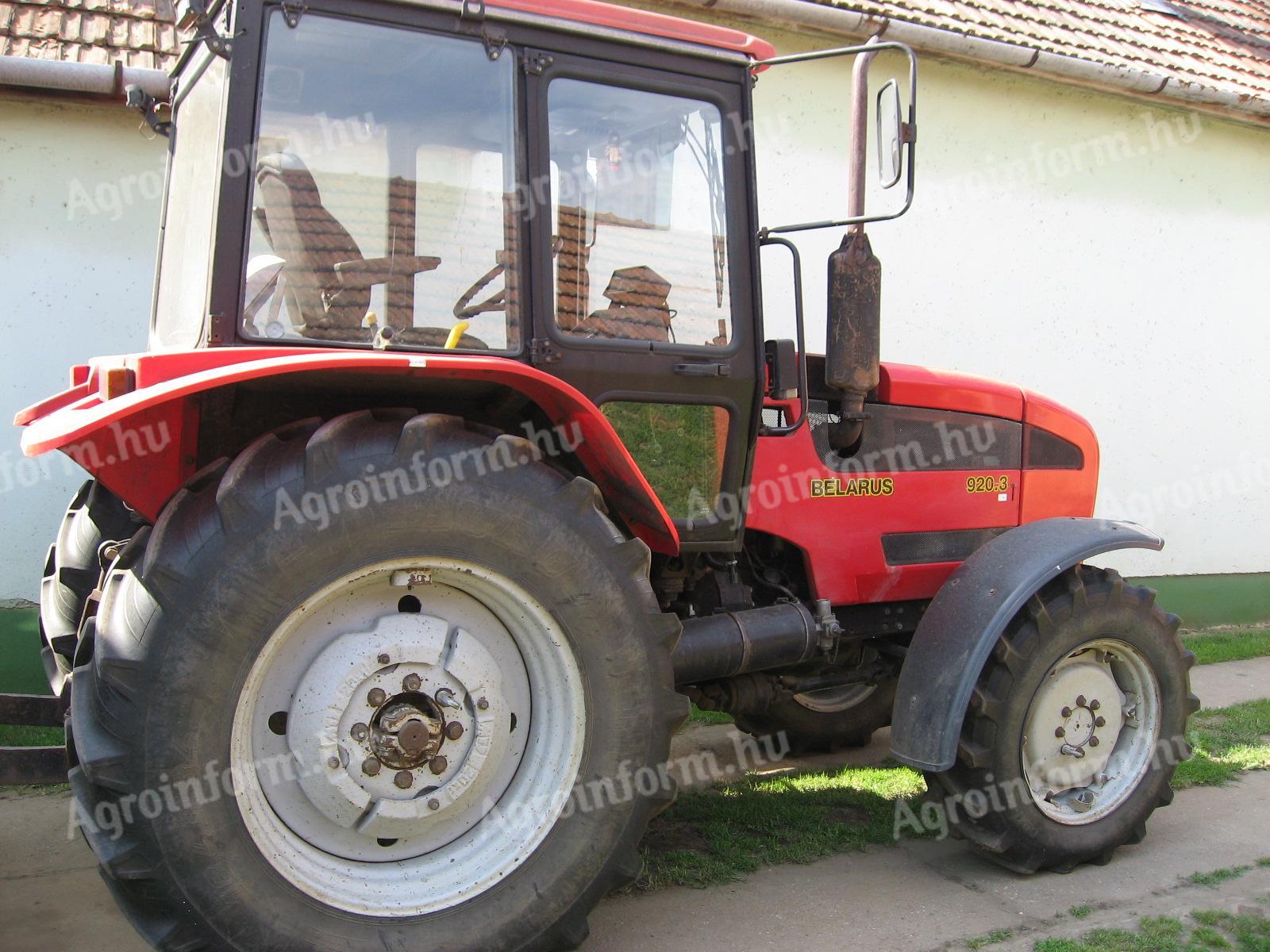 MTZ 920.3 traktor - Hajdú-Bihar vármegye 4087 Hajdúdorog - Agroinform.hu