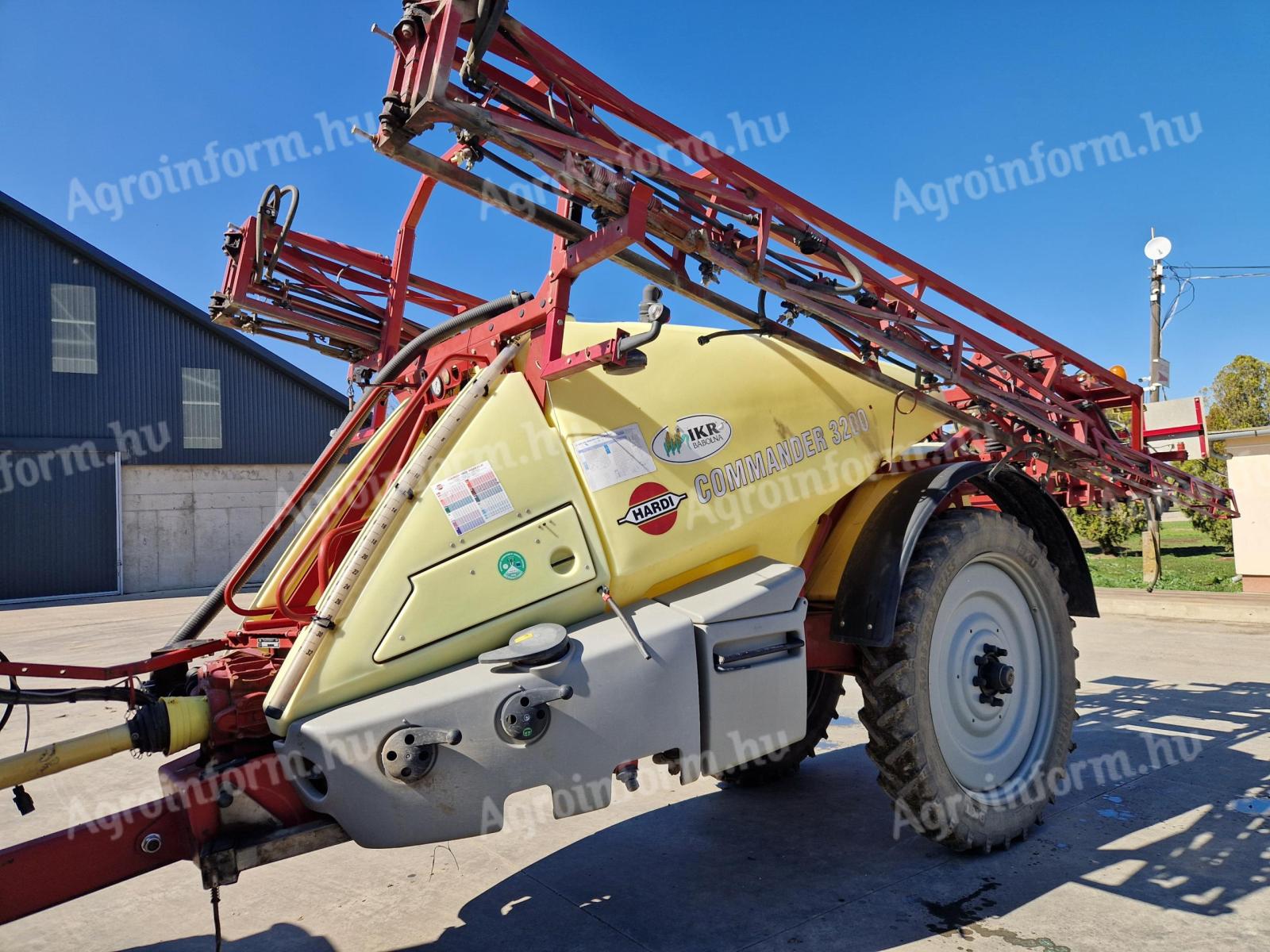 Hardi Commander 3200i + Rate Controller - Békés vármegye 5830 Battonya ...