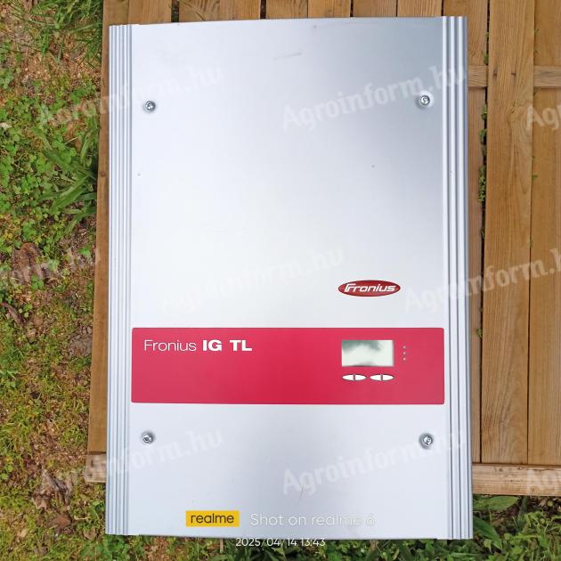 Fronius IG TL 4.0 nap elem Inverter - Fejér vármegye 2063 Óbarok ...