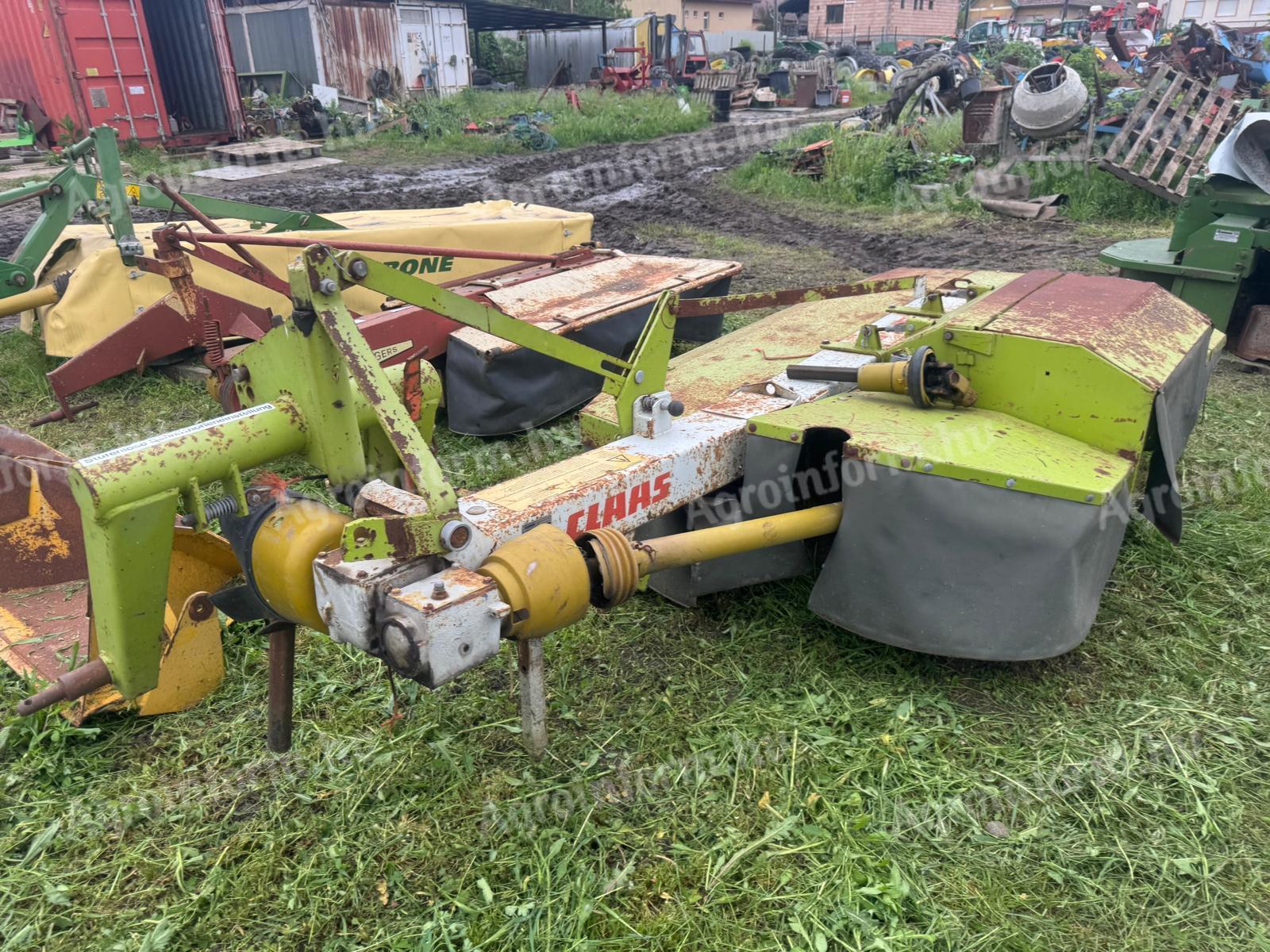 CLAAS WM 185 -ös KASZA, FŰKASZA SZÁRSÉRTŐVEL, VÉGIG KARDÁNOS - Pest ...
