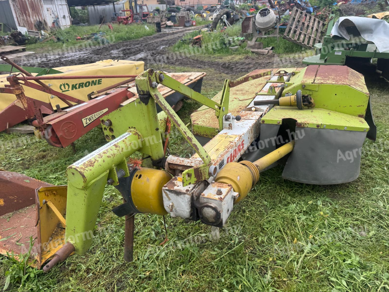 CLAAS WM 185 -ös KASZA, FŰKASZA SZÁRSÉRTŐVEL, VÉGIG KARDÁNOS - Pest ...