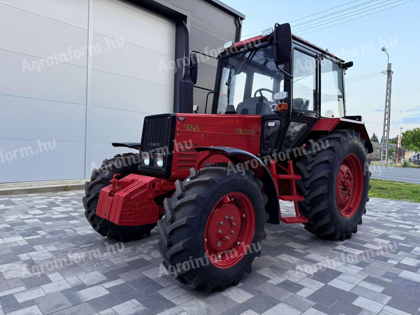 BELARUS MTZ 892.2 TURBO - KÉSZLET EREJÉIG - LÍZINGRE - 10% ÖNERŐTŐL ...