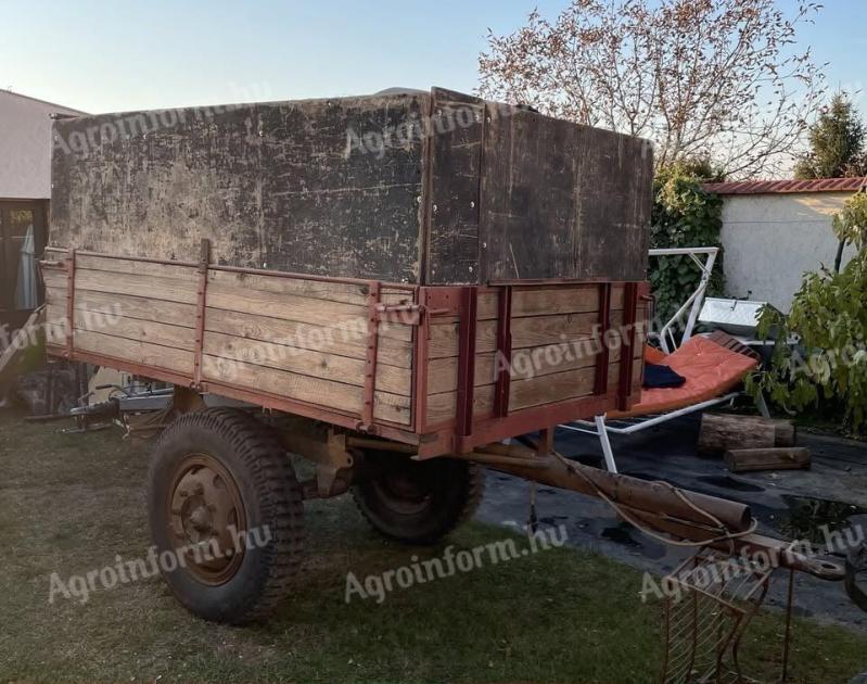 Pótkocsi, egytengelyes - Borsod-Abaúj Zemplén vármegye 3908 Rátka ...