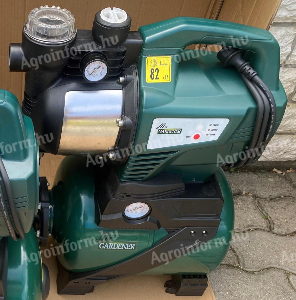 Házi vízmű 4600 L/h, hidrofor, kerti szivattyú, 24 L / 1100 W - GÜDE ...
