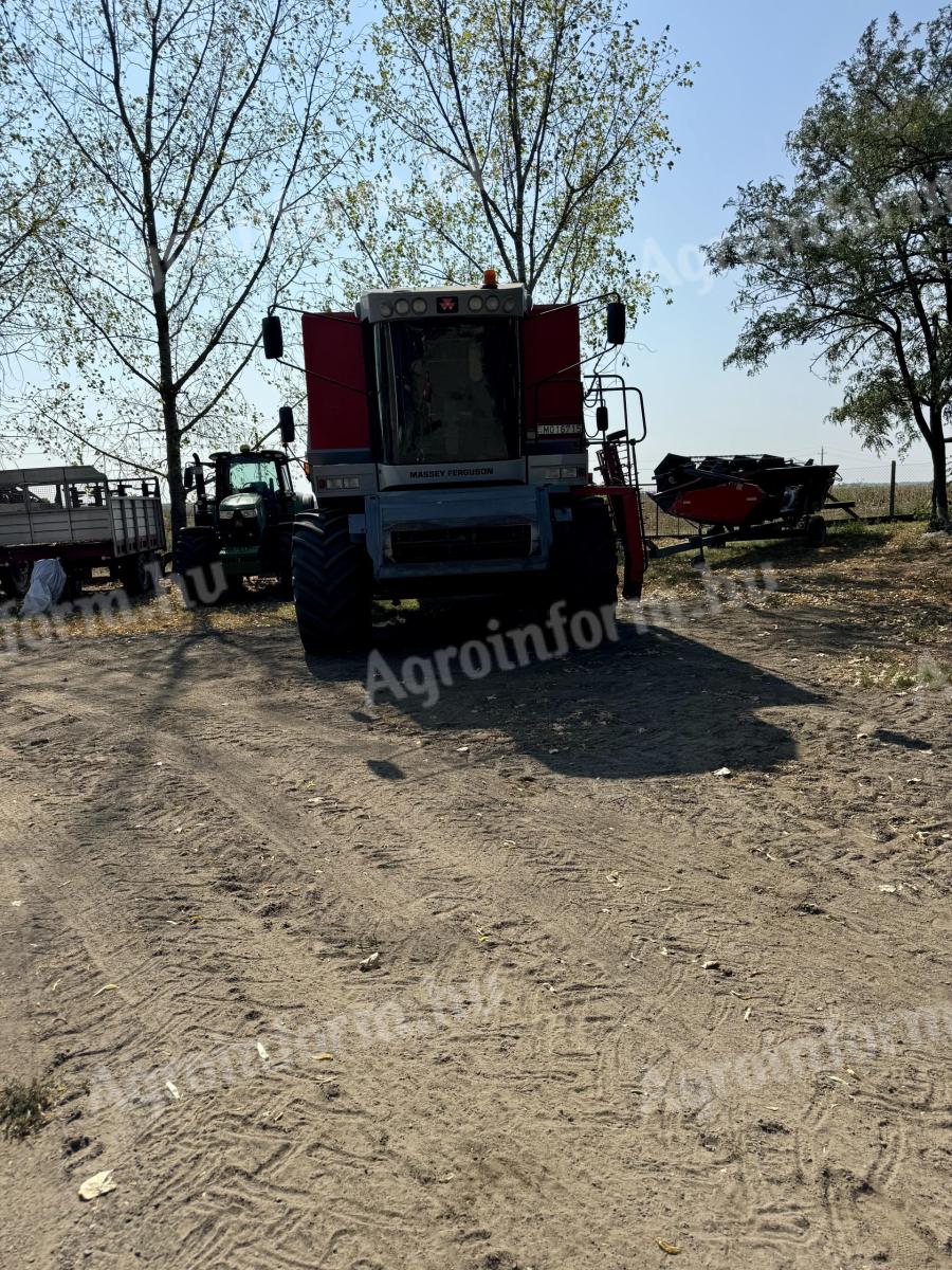 Massey Ferguson kombájn - Bács-Kiskun vármegye 6413 Kunfehértó ...