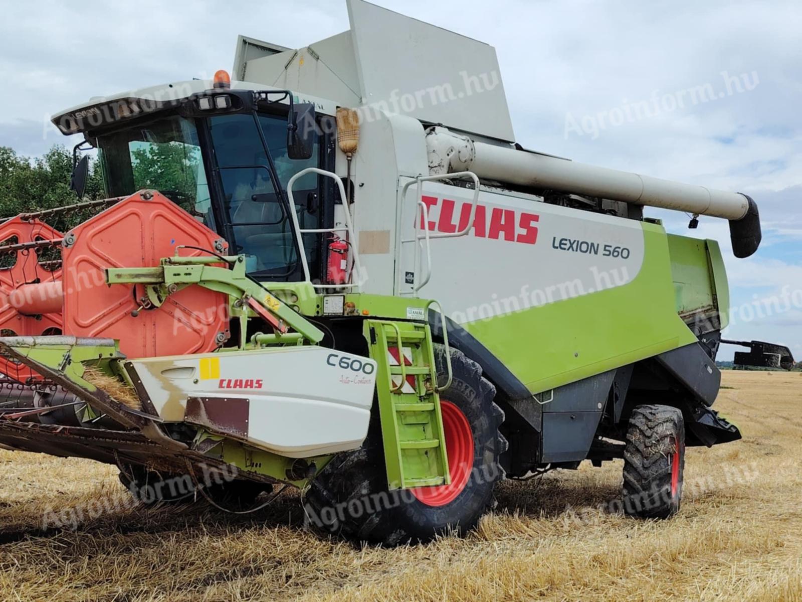 Claas Lexion 560 - Bács-Kiskun vármegye 6337 Újtelek - Agroinform.hu