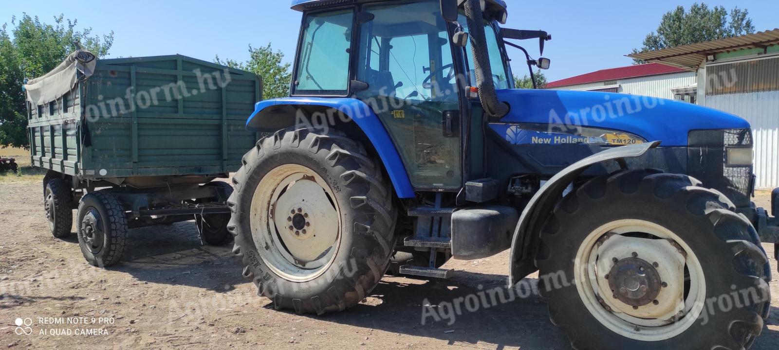New Holland TM120 - Csongrád-Csanád vármegye 6726 Szeged - Agroinform.hu
