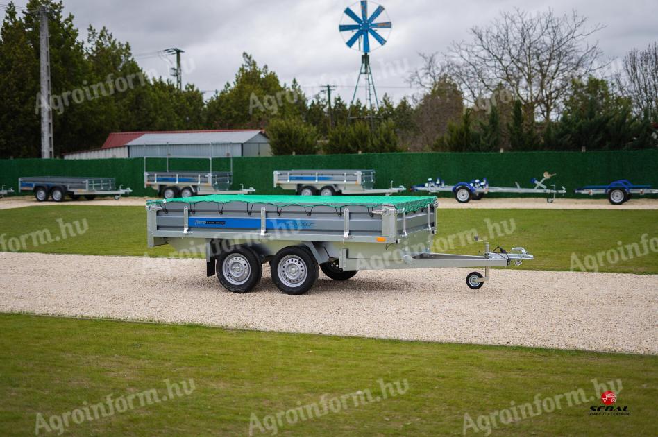 Új Faro MAGICUS 300 (300x150 cm, 750 kg) alsókerekes UTÁNFUTÓ +rögzítő ...