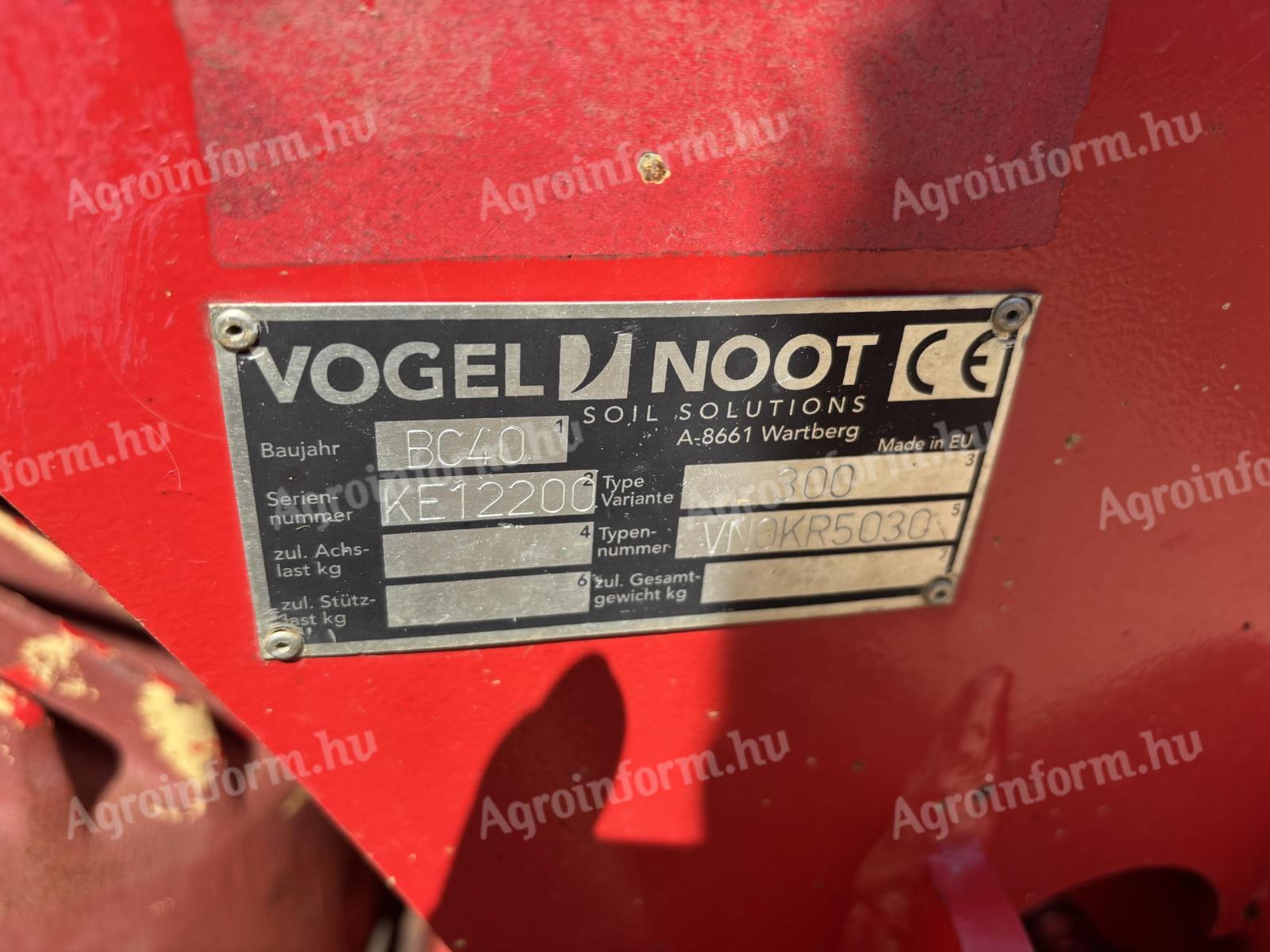 Fogel Noot Alterra Grip 300 forgóborona eladó - Vas vármegye 9512 ...