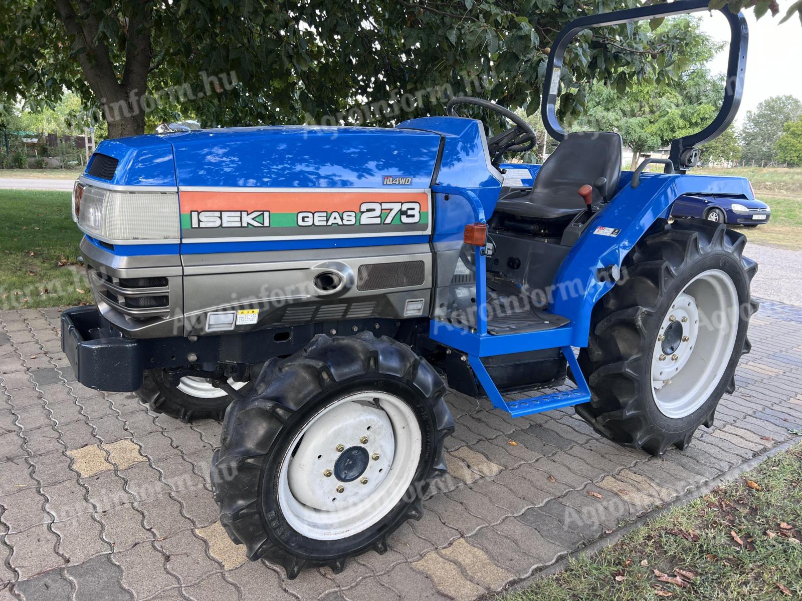 Iseki Geas 273 japán kistraktor (Kubota, Yanmar, Carraro, AGT, Goldoni) - Bács-Kiskun vármegye ...