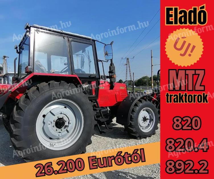 MTZ traktorok - Tolna vármegye 7020 Dunaföldvár - Agroinform.hu