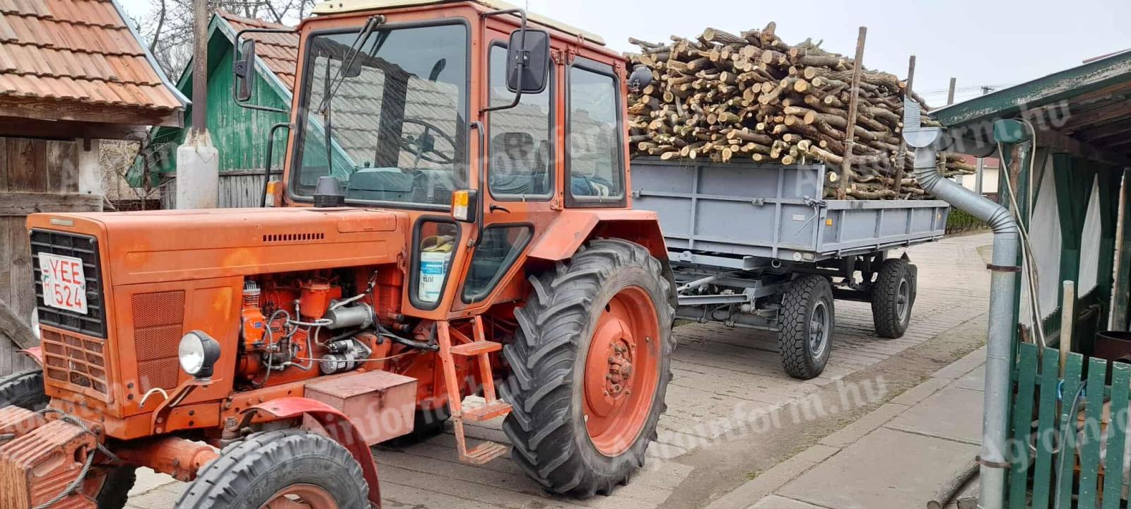 MTZ 550 E traktor eladó kitűnő állapotban, új gumikkal és ...