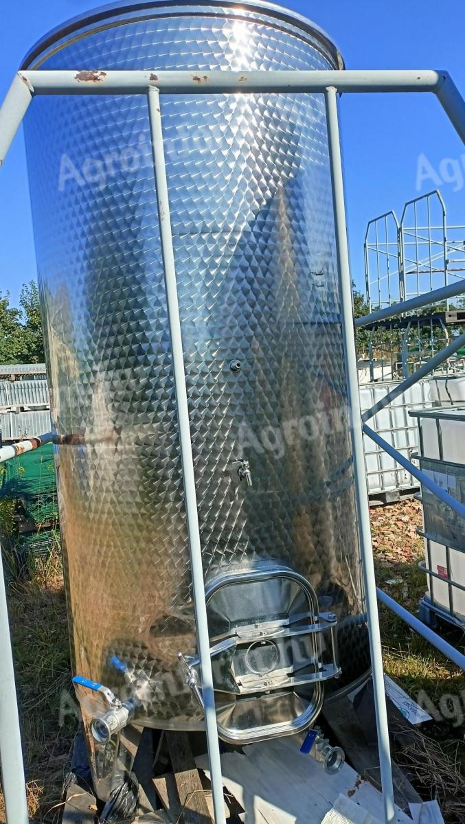 Letina Inox bortartály 2000L (használt) - Győr-Moson-Sopron vármegye ...