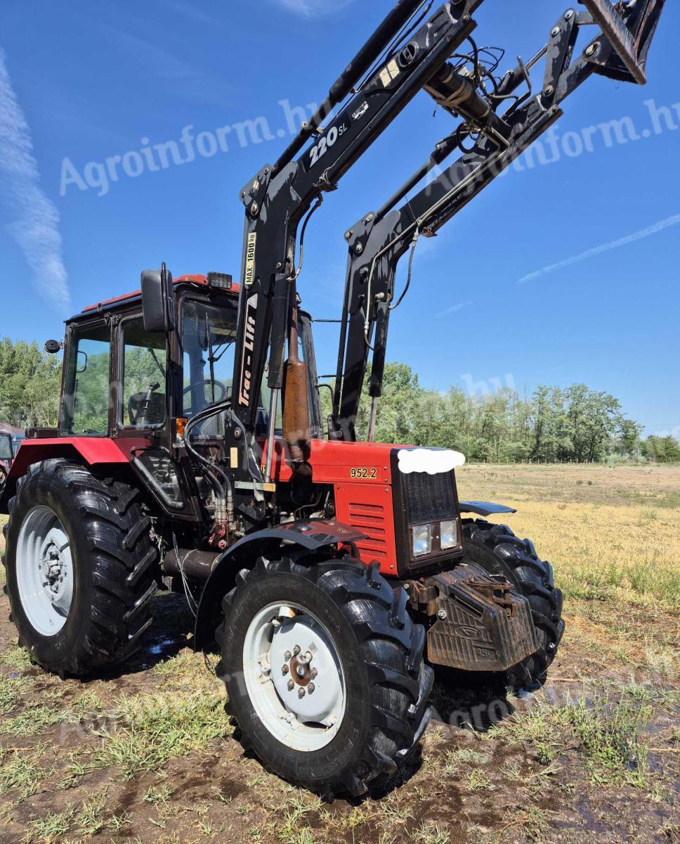 Mtz 952 klímás Traclift homlokrakodó - Bács-Kiskun vármegye 6041 ...